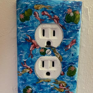 Custom Painted Light Switch Plate - Etsy