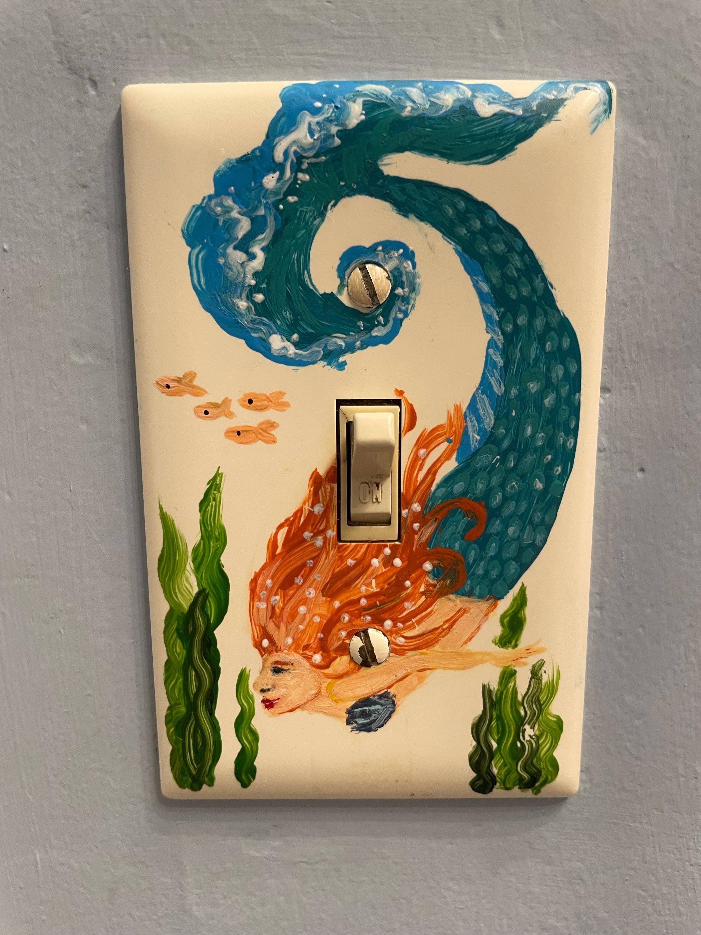 Custom Painted Light Switch Plate - Etsy