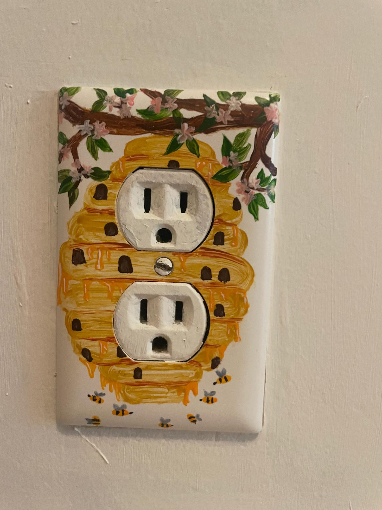 Custom Painted Light Switch Plate - Etsy