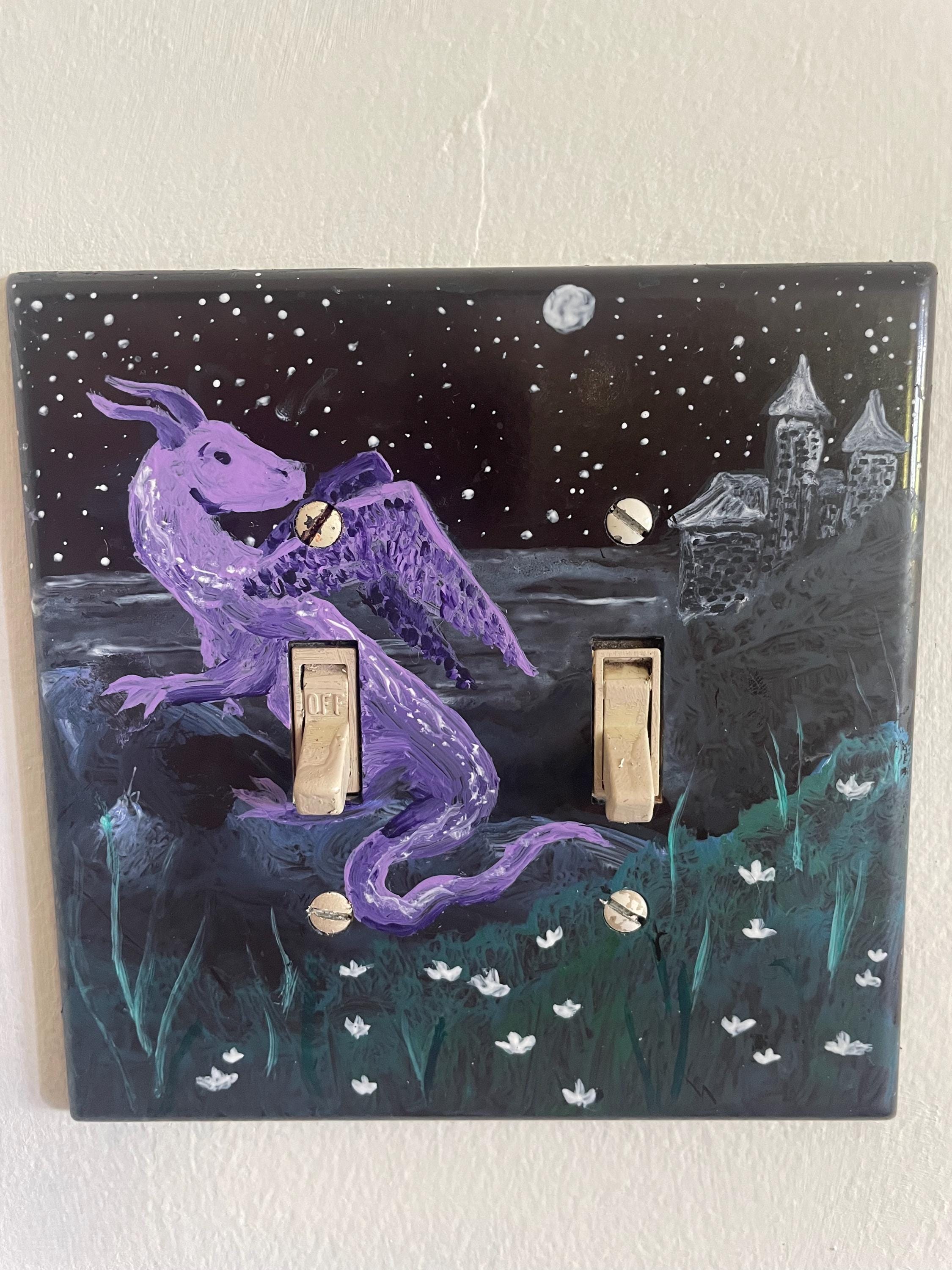 Custom Painted Light Switch Plate - Etsy
