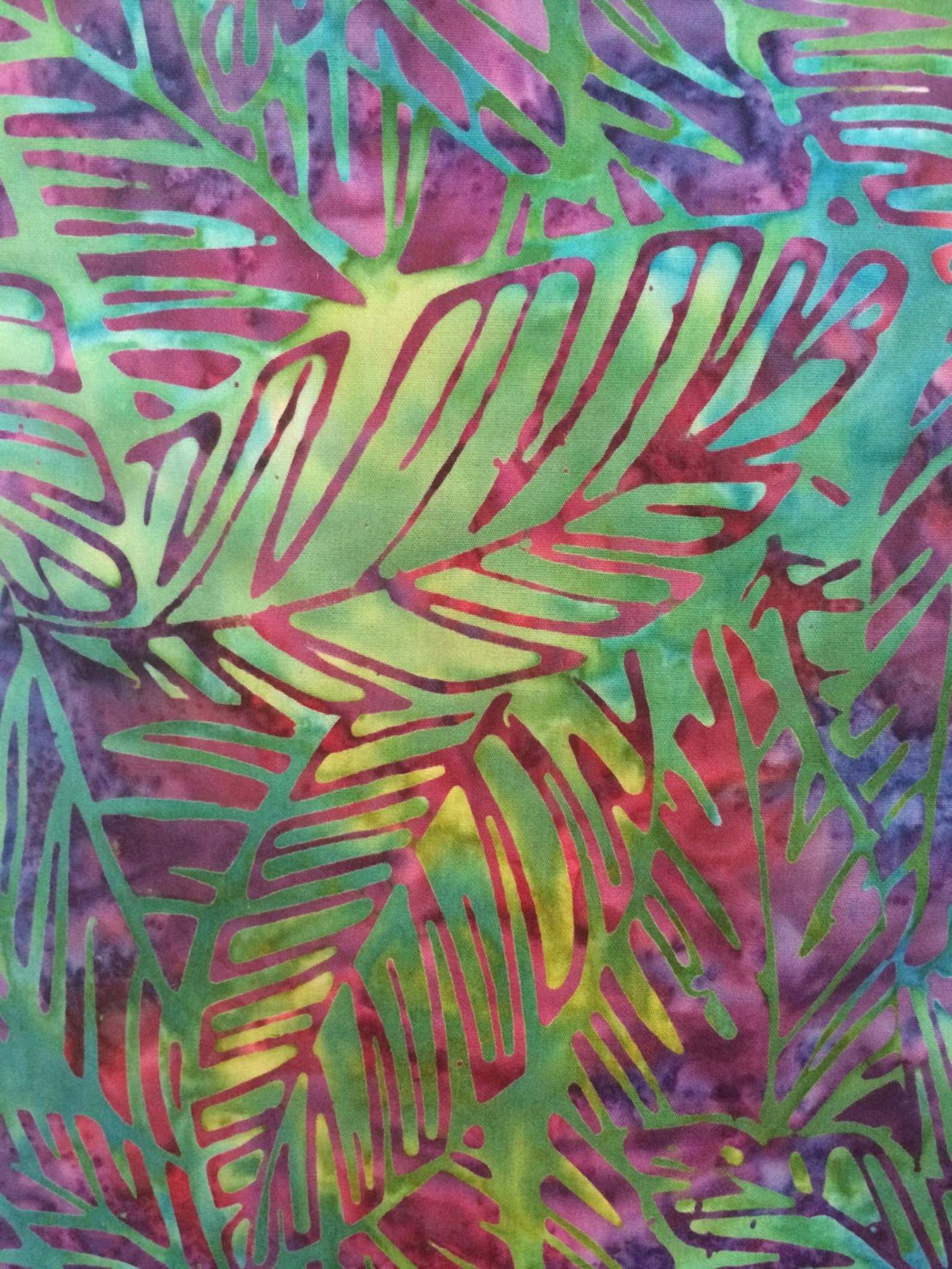 Tropical Batik Leaves Christmas Stocking Can Be Personalized - Etsy