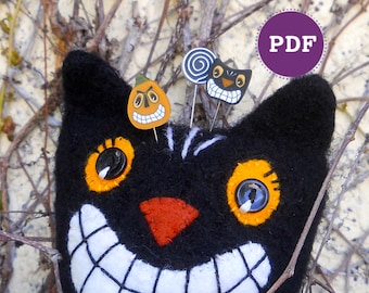 Cat Pincushion Pattern - Etsy