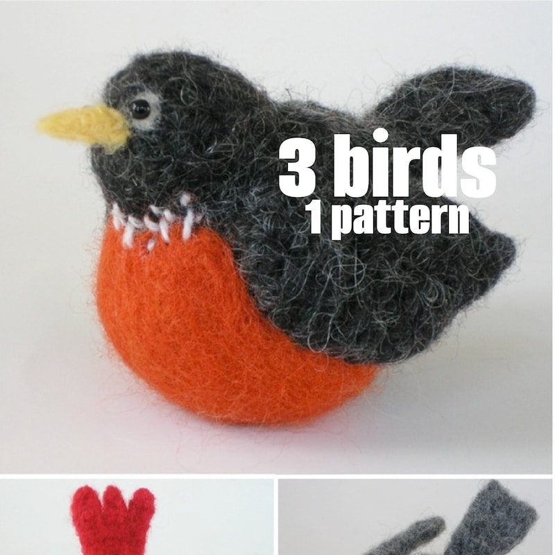 Wool Birds - Etsy