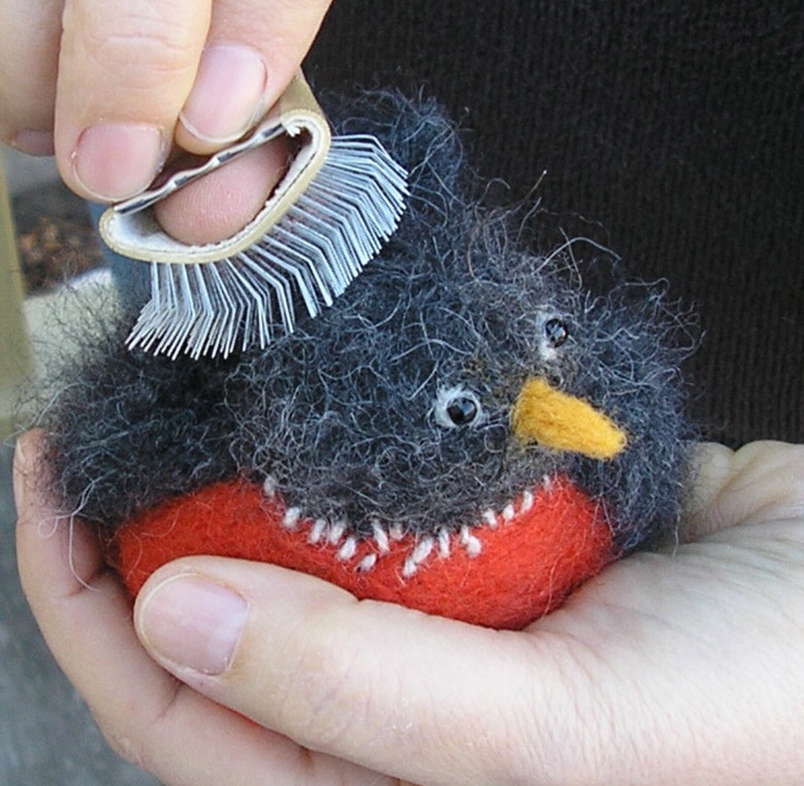 PDF-PATTERN. A Knit & Felt Wool Birds Downloadable PDF Pattern - Etsy