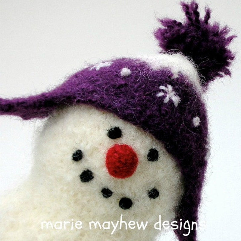 Snowman Hat Pattern - Etsy