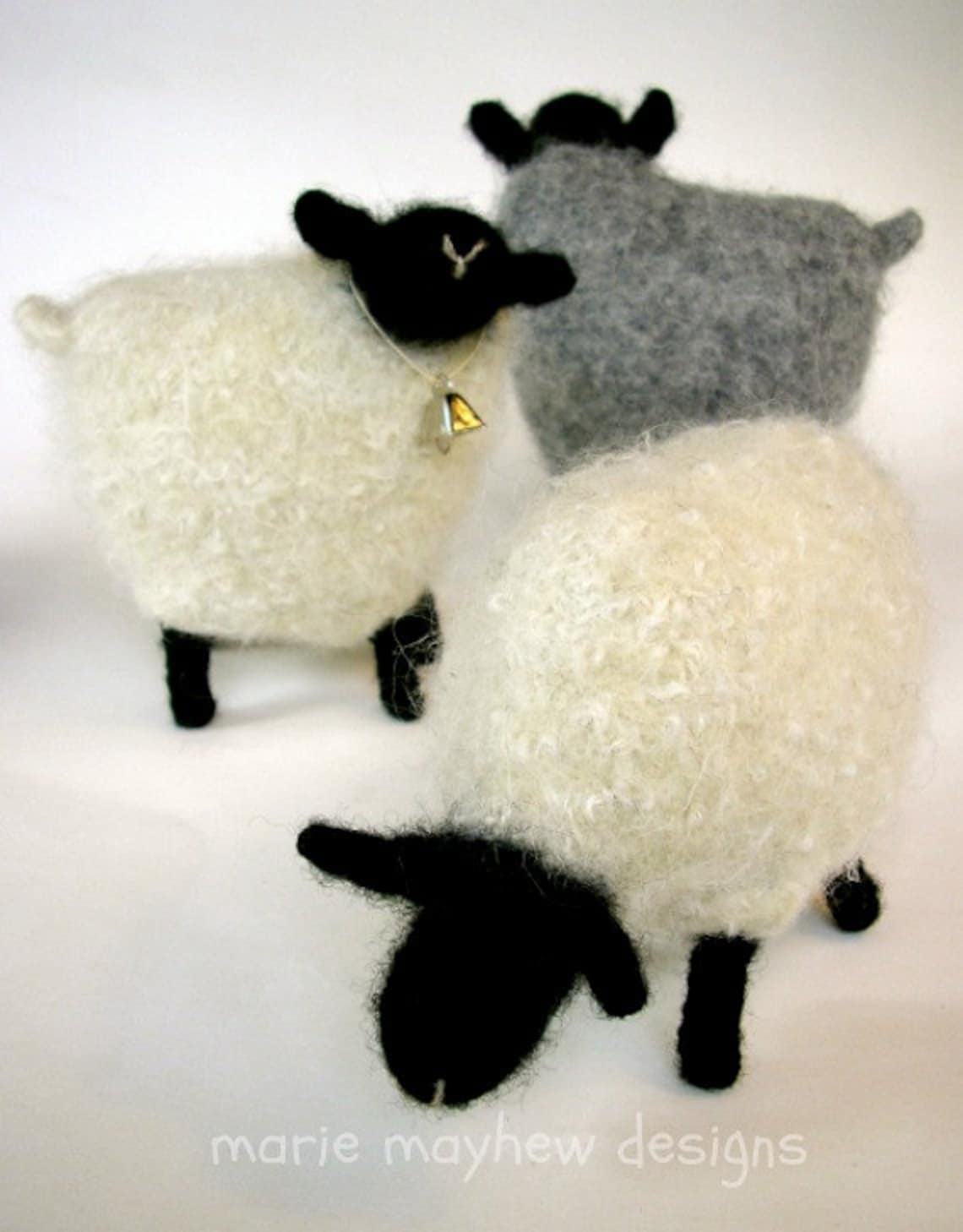 KNIT SHEEP Pattern a Wool Knit and Felt Sheep PDF Pattern in | Etsy