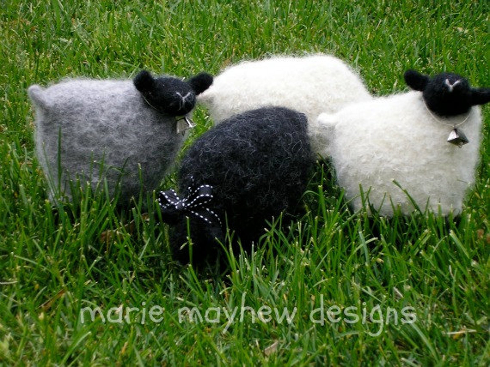 KNIT SHEEP Pattern a Wool Knit and Felt Sheep PDF Pattern in | Etsy