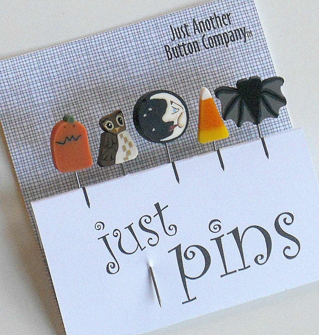 HALLOWEEN PINS. Perfect for Decorating Pumpkins. - Etsy