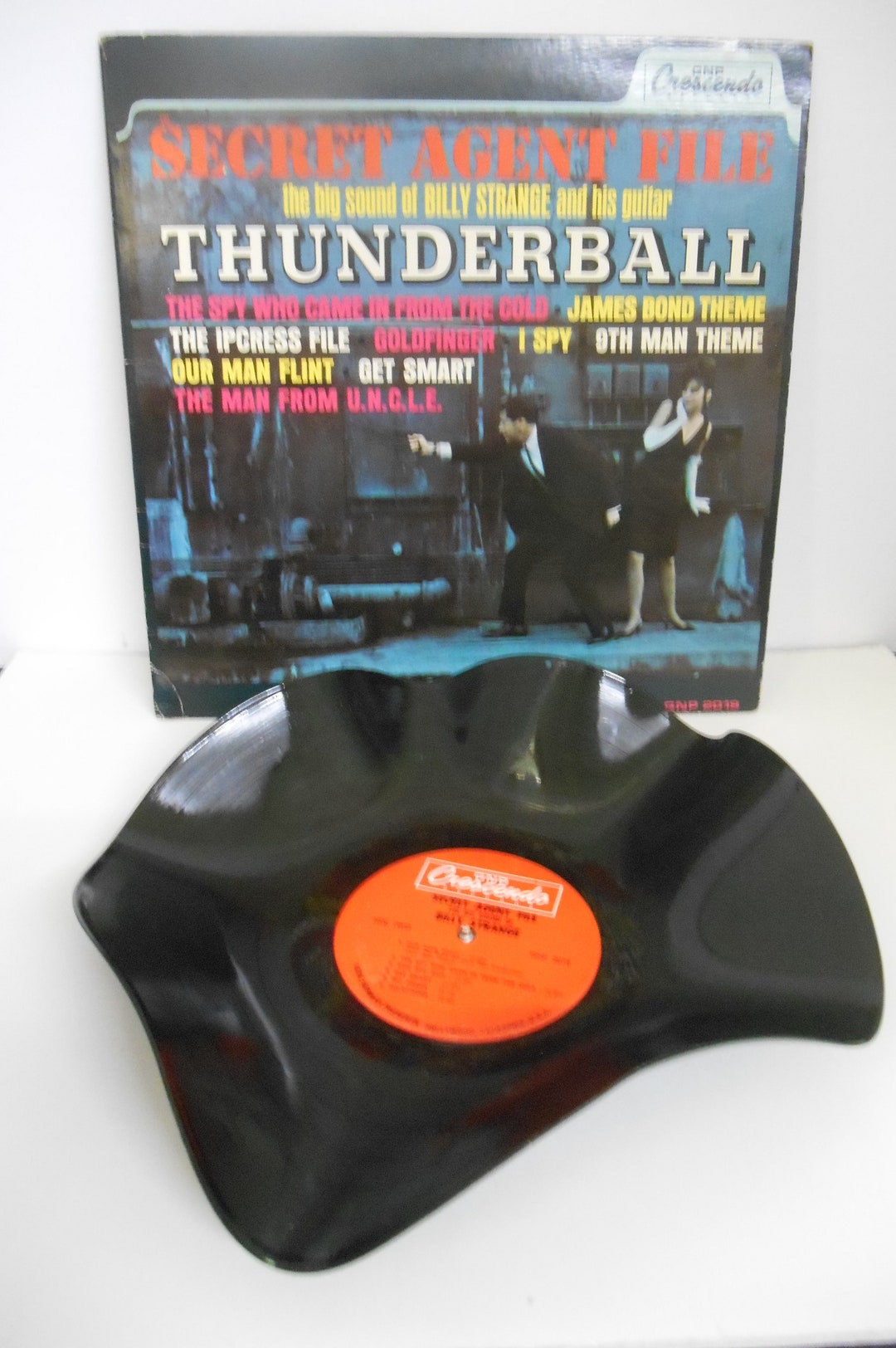 Buy One Only-repurposed/authentic/ Vintage 1965 "secret Agent File/the ...