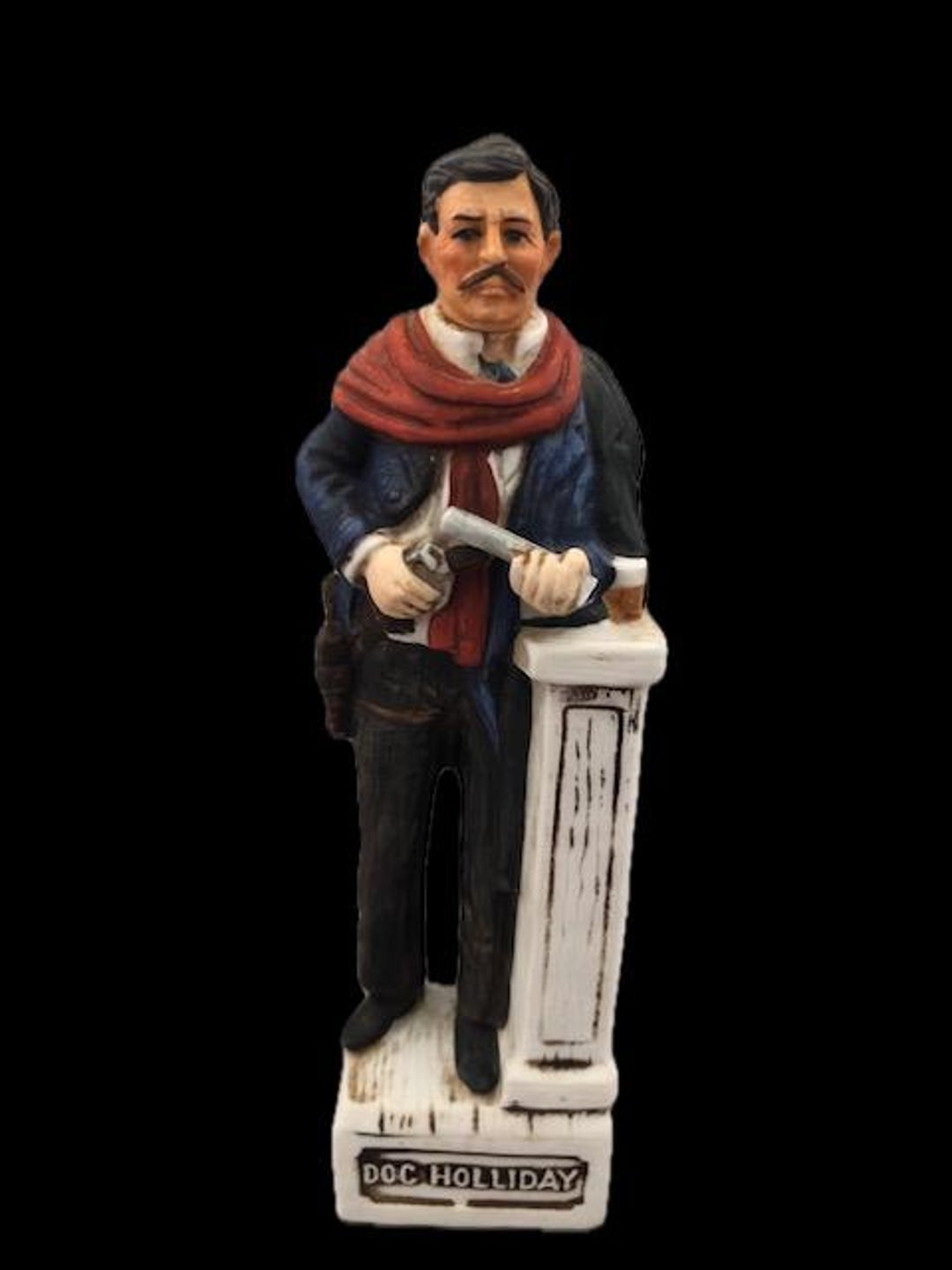 Vintage Doc Holliday Miniature Whiskey Decanter Mccormick Distillery ...