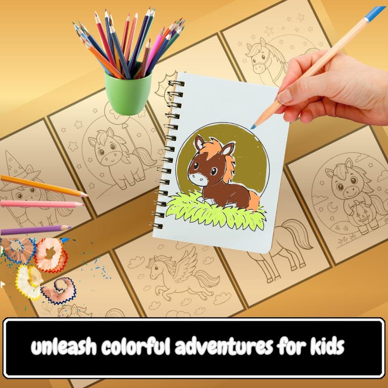 Kawai Coloring Pages | Bold and Easy | Printable | Cute Pony Coloring ...