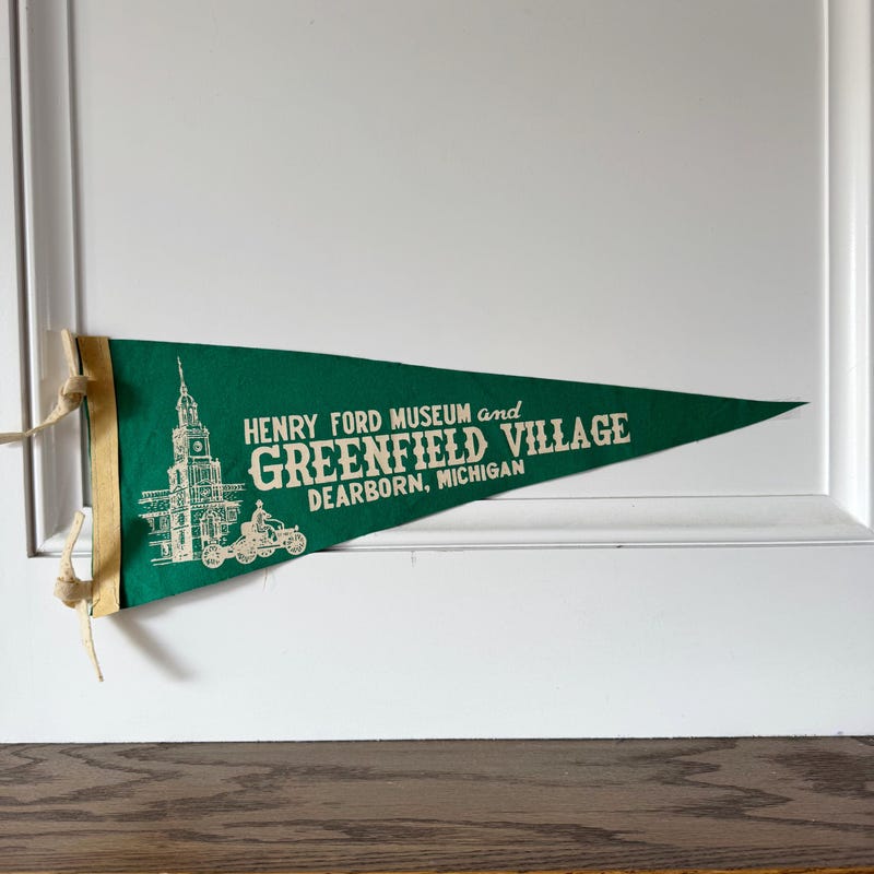 Michigan Felt Pennants - Etsy