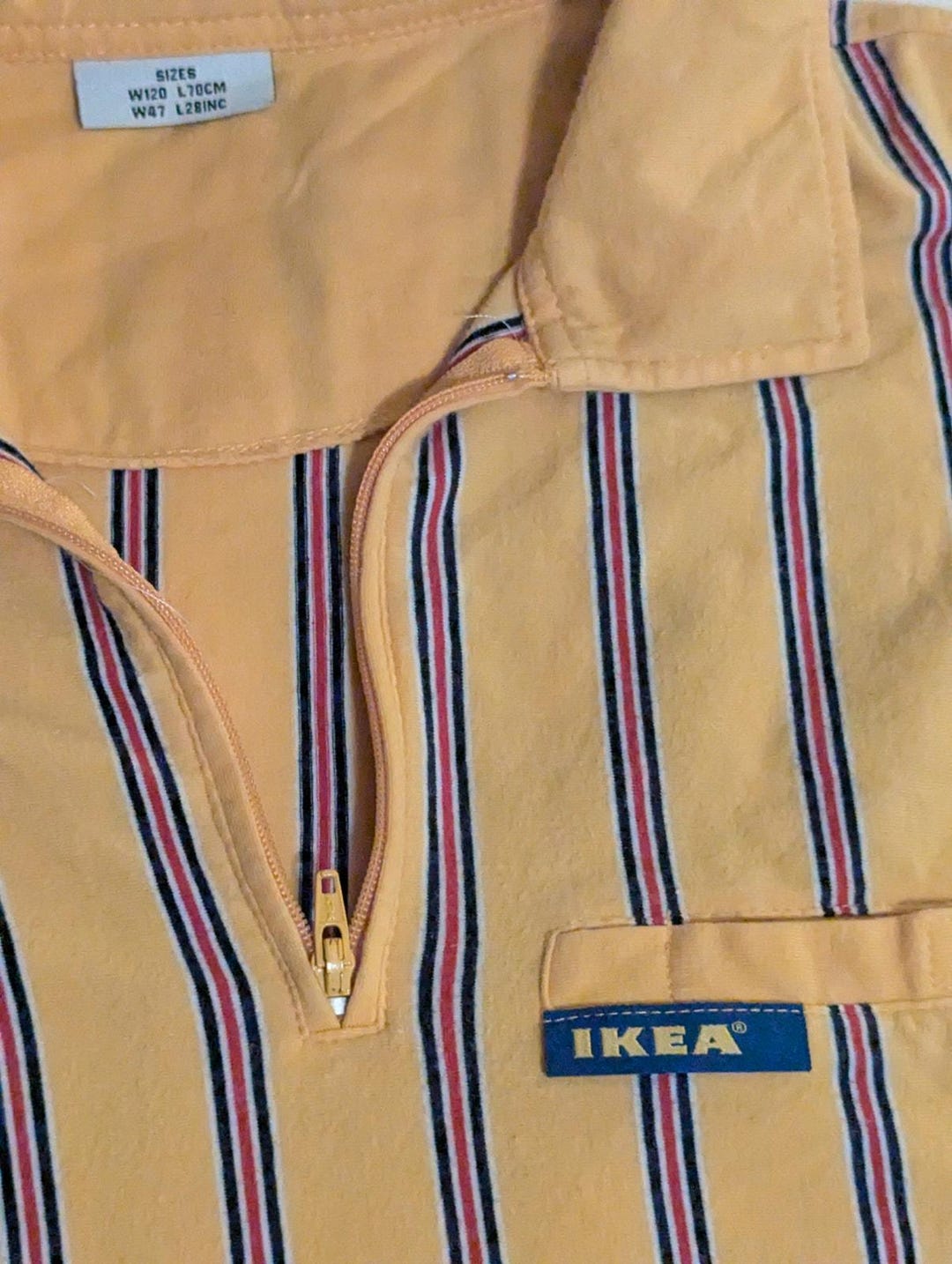 Vintage IKEA Employee Uniform Polo Shirt Size S on Tag Medium Fit Y2K ...