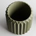 Large Ribbed Plant Pot – Modern Textured Design for Indoor & Outdoor ...