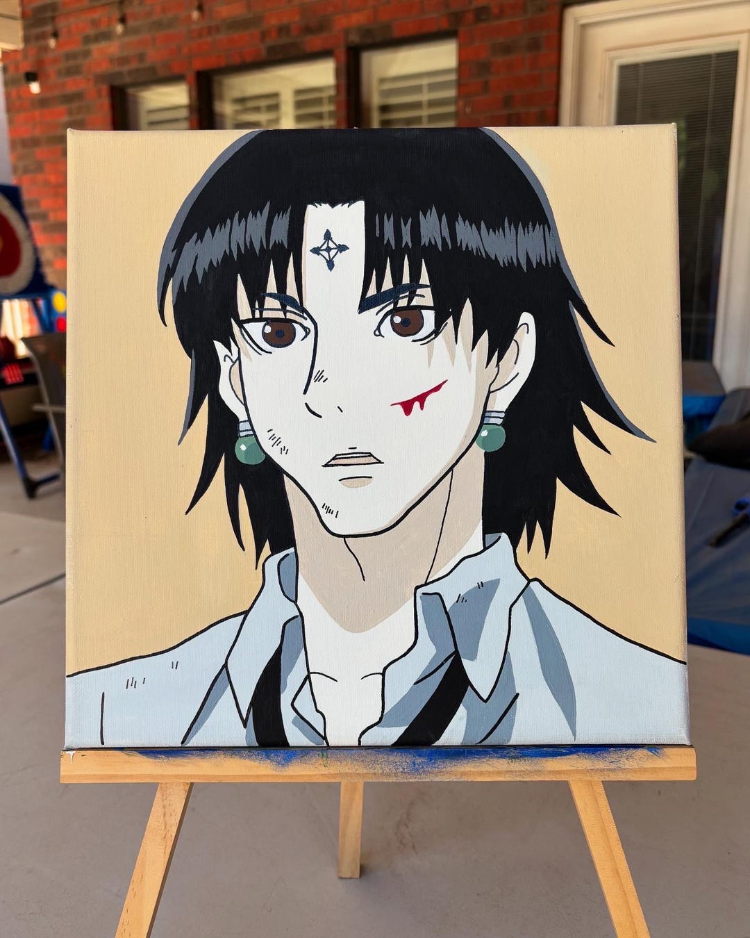 Chrollo 12x12in - Etsy