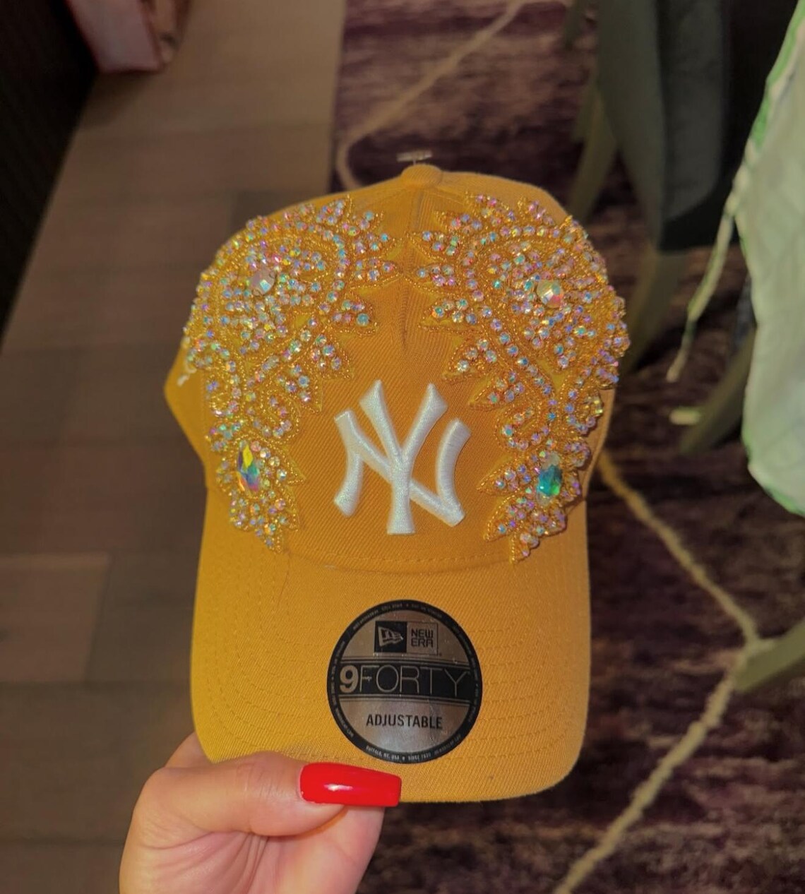 CUSTOM Made to Order: Bling Team Hats - Etsy