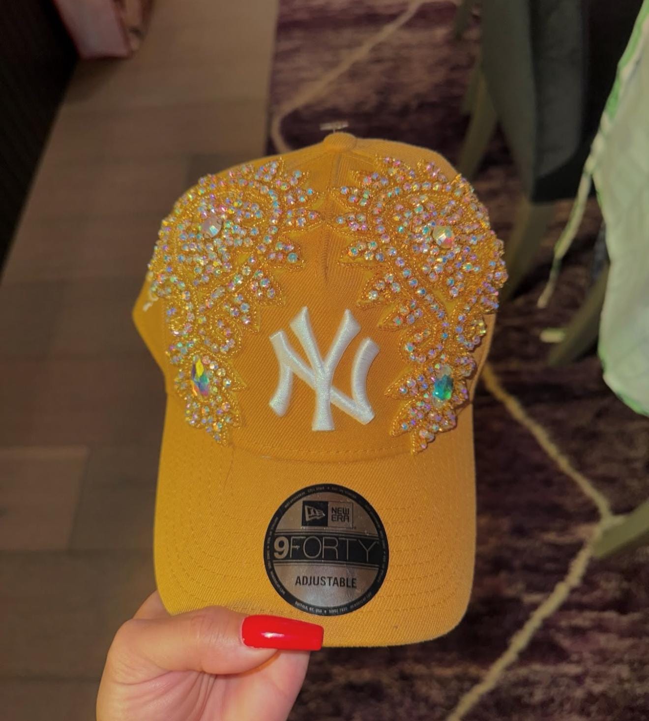 CUSTOM Made to Order: Bling Team Hats - Etsy