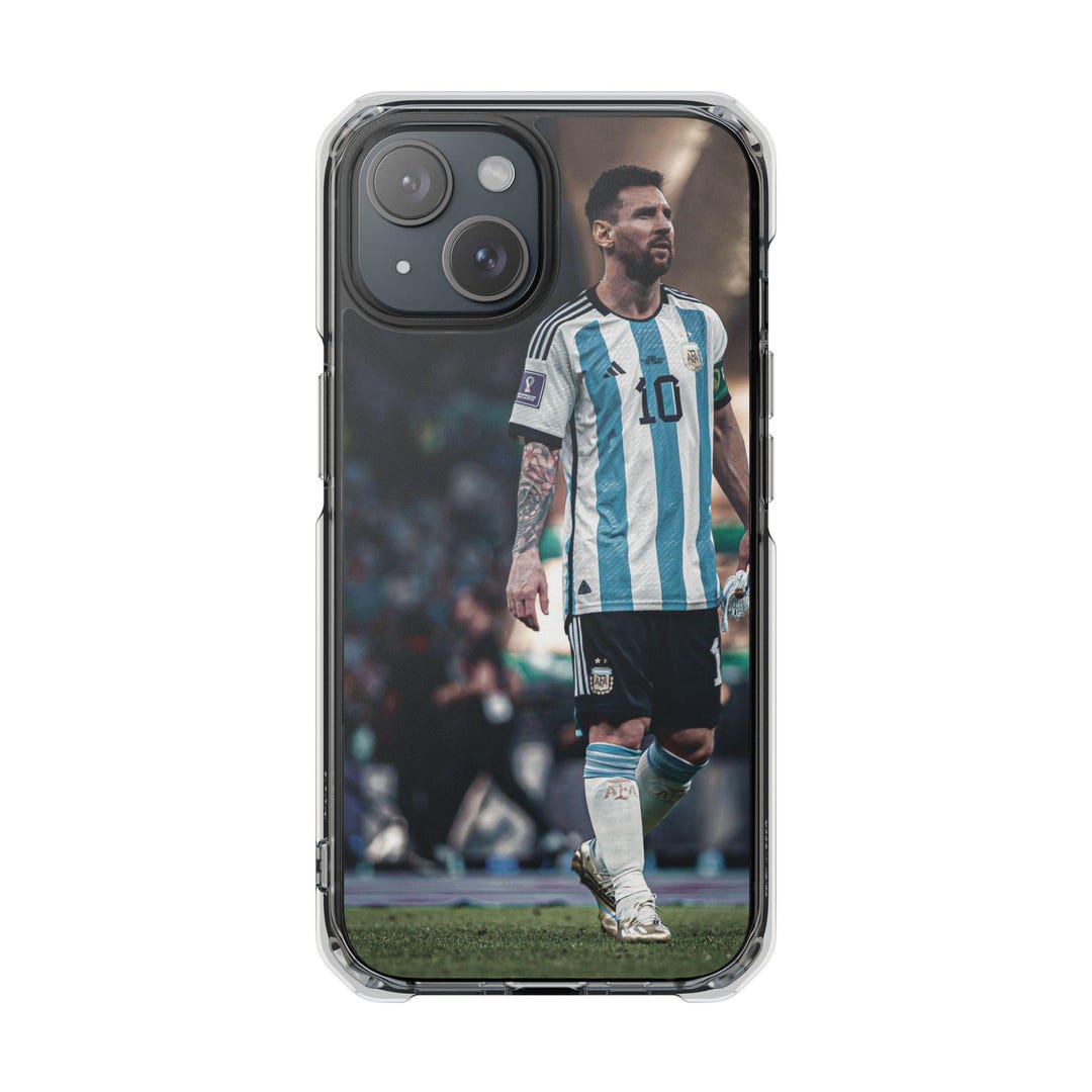 Phone Case - Leo Messi Magnetic Clear Impact Case - Etsy