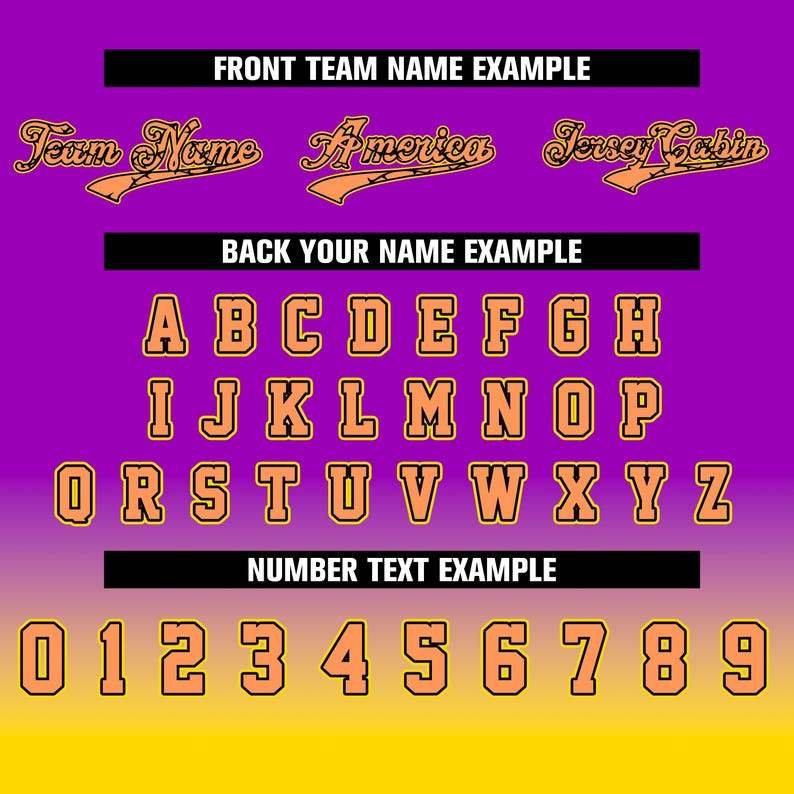 Custom Halloween Baseball Jersey Personalized Name Number Team ...
