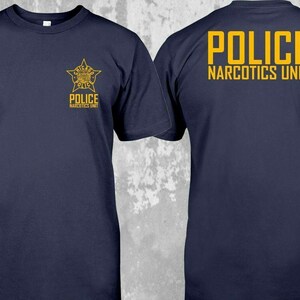Chicago Police Narcotics Unit SVG PNG - Duty Badge Design for Law ...
