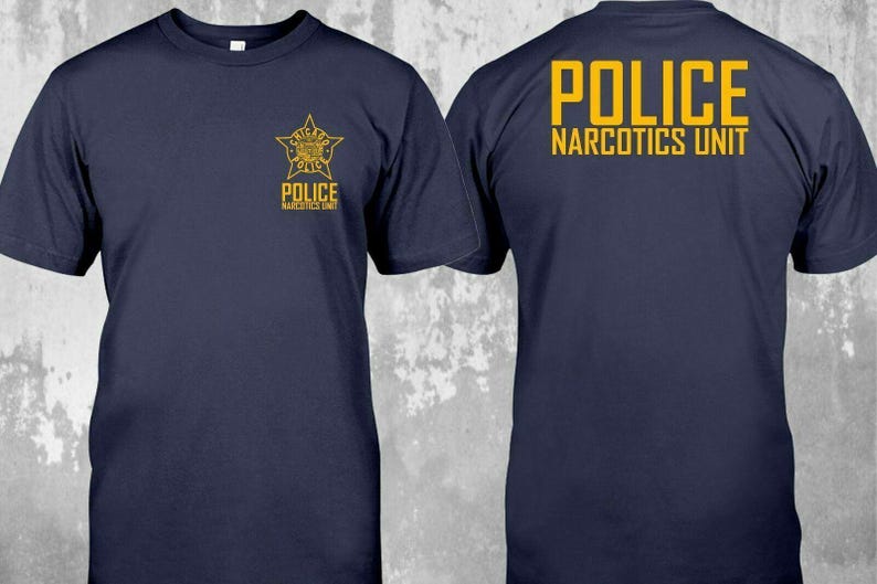 Chicago Police Narcotics Unit SVG PNG - Duty Badge Design for Law ...