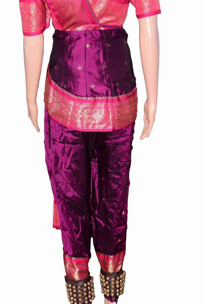 ROYAL PINK Bharatanatyam Dress | Premium Art Silk | Nutan Dance ...