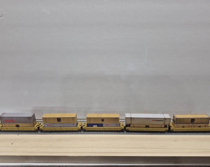 N Scale Nsc 40' 5pk Well Car. - Etsy