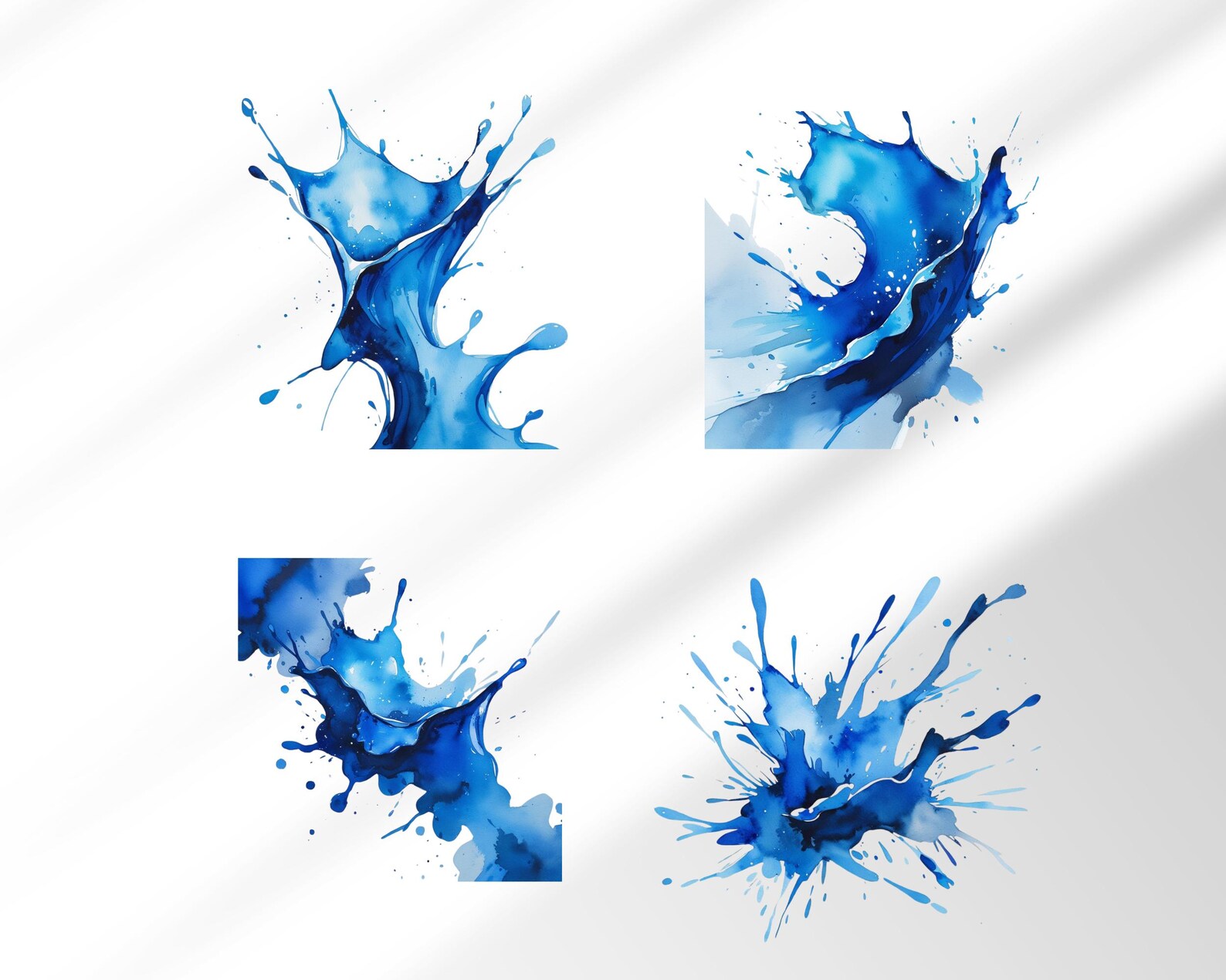 Watercolor Splash Clipart Png Watercolor Splash Digital Sticker ...