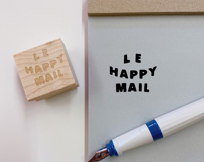 Le Happy Mail Stamps, Rubber Stamps, Bullet Journal Stamps ...