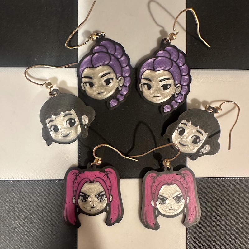 Anime Earrings - Etsy