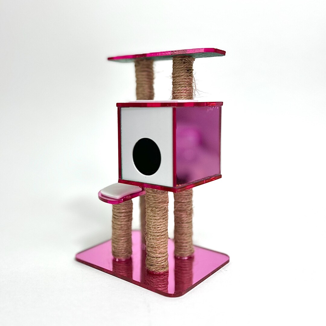 Miniature Cat Tower / Tree - Etsy
