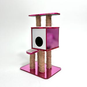 Miniature Cat Tower / Tree - Etsy