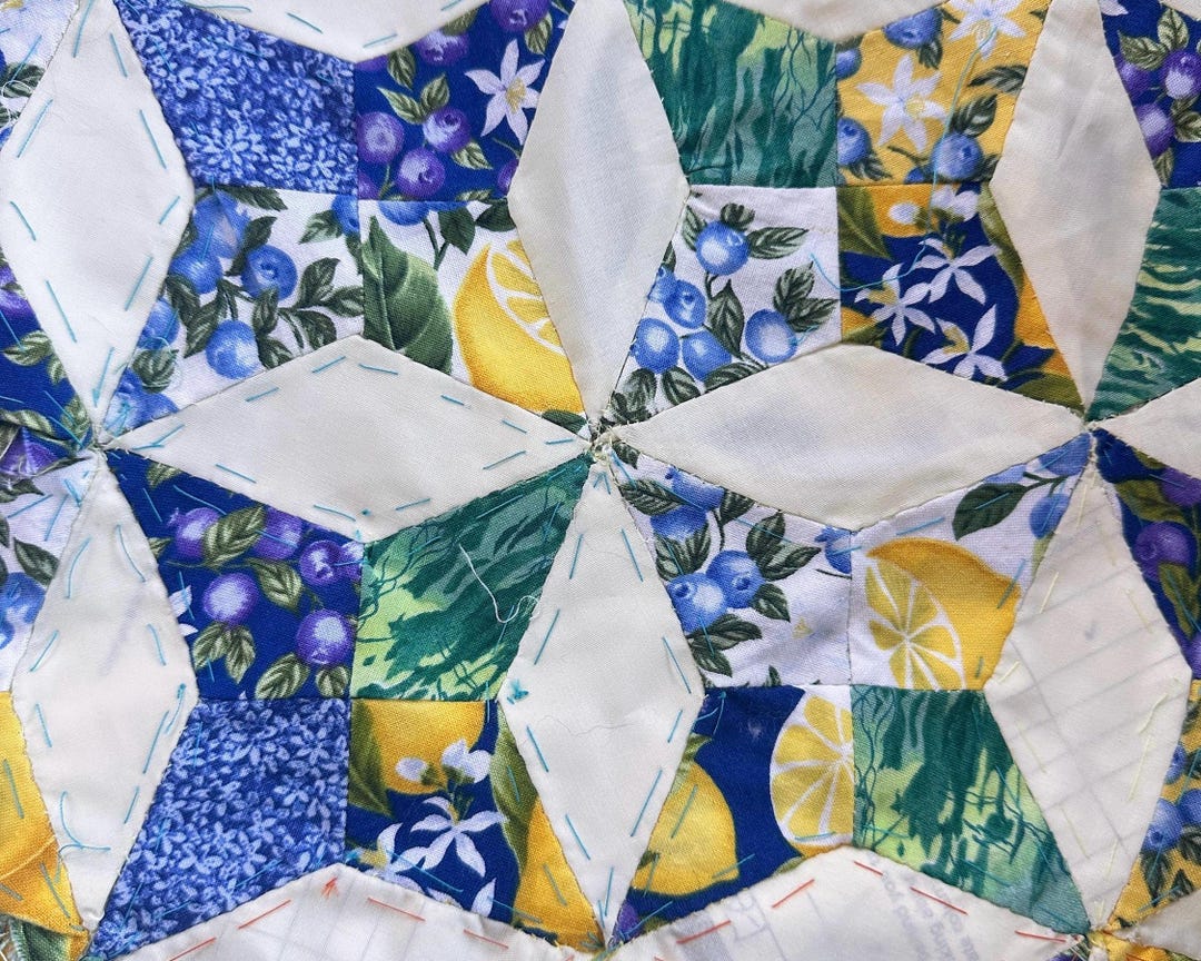 Unfinished EPP Kite Quilt - Etsy