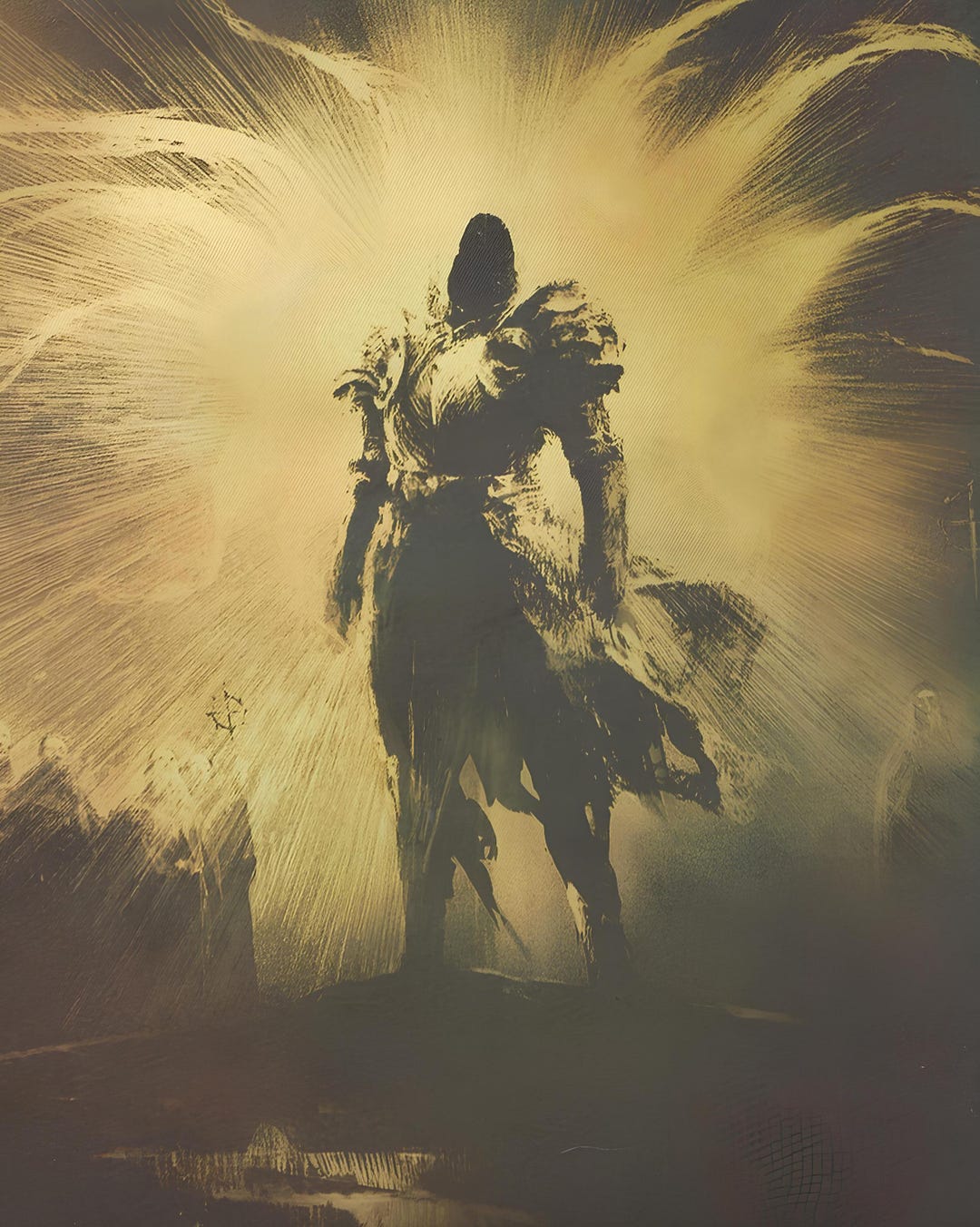 Diablo 4 Inarius Canvas Picture With Rustic White Frame 12x16x1 - Etsy