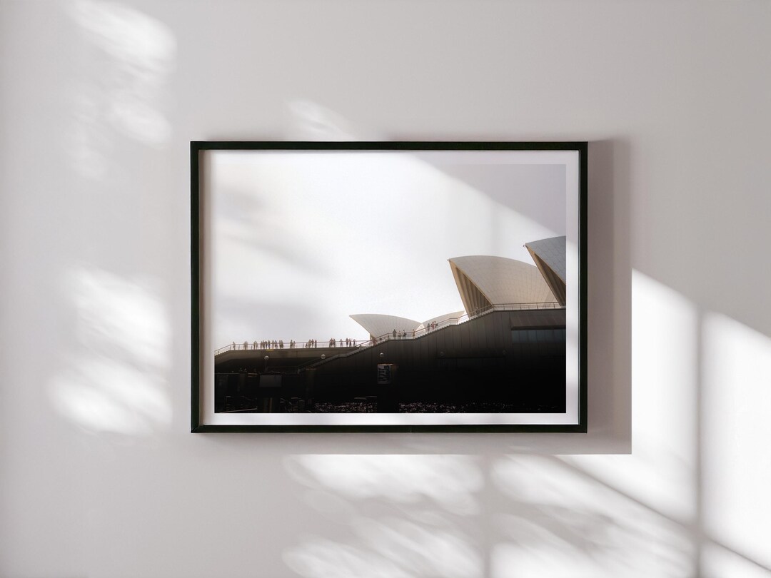 Sydney Opera House Print, Australia Landscape Photography, Minimalist ...