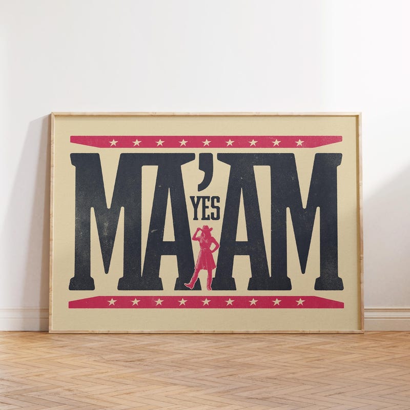 Yes Maam - Etsy