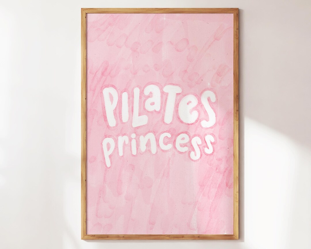 In My Pilates Era Print - Cute Pilates Wall Art - Aesthetic Pilates ...