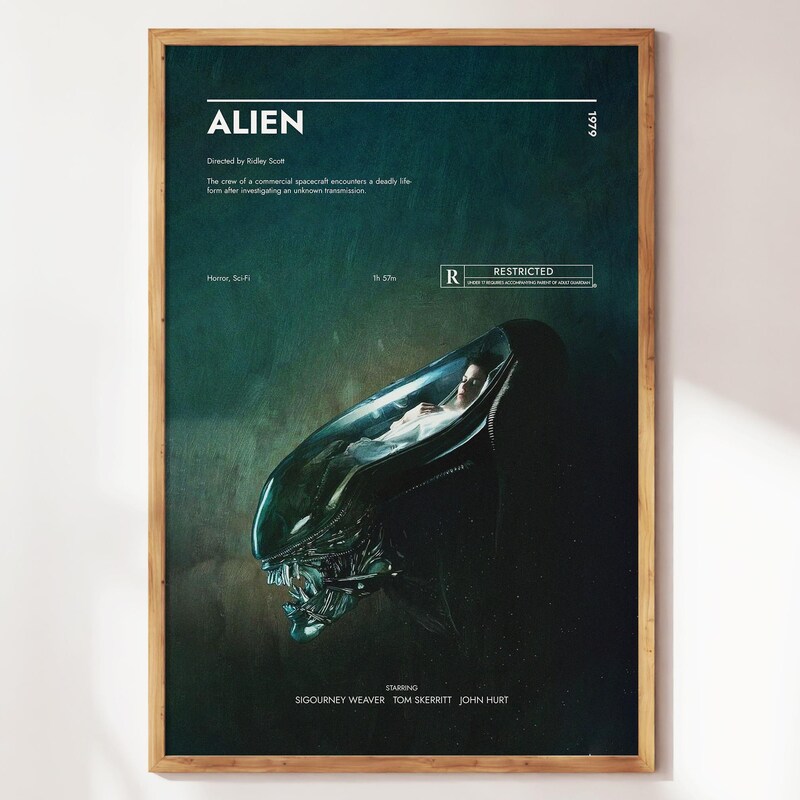 Large Aliens Poster - Etsy