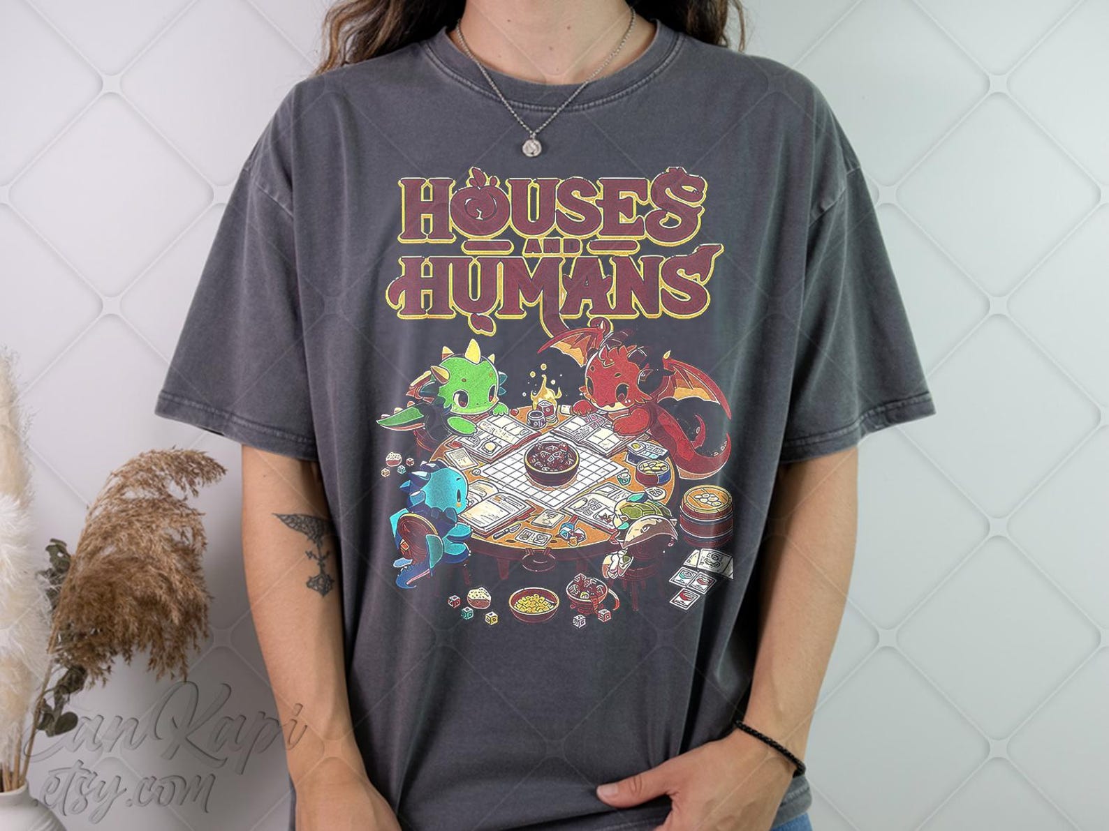 Houses and Humans Dnd Digital Download | Funny Pop Culture Fantasy PNG ...