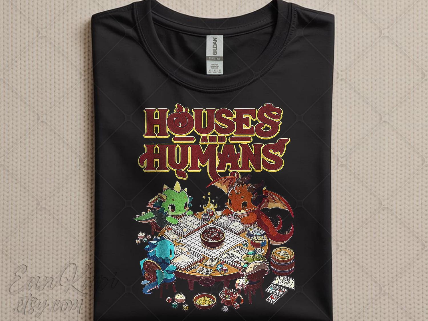 Houses and Humans Dnd Digital Download | Funny Pop Culture Fantasy PNG ...
