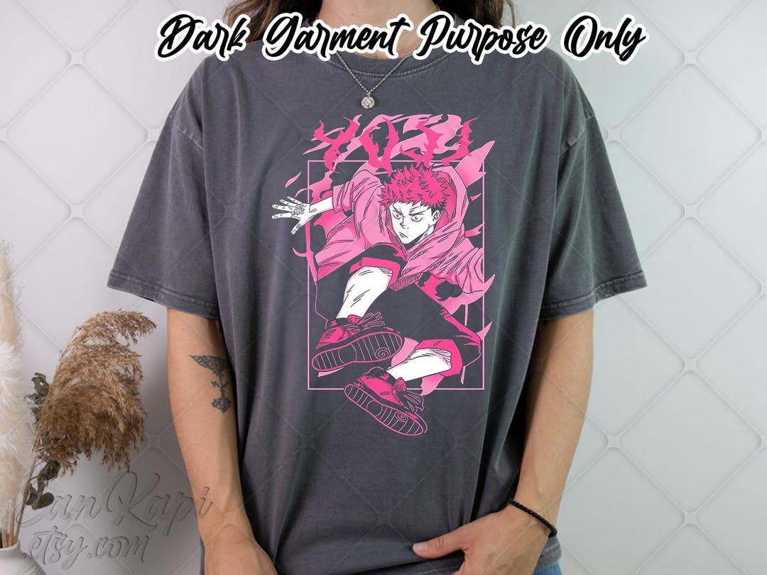 Yuji Itadori JJK PNG | Pop Culture Anime Art | Aesthetic Character ...