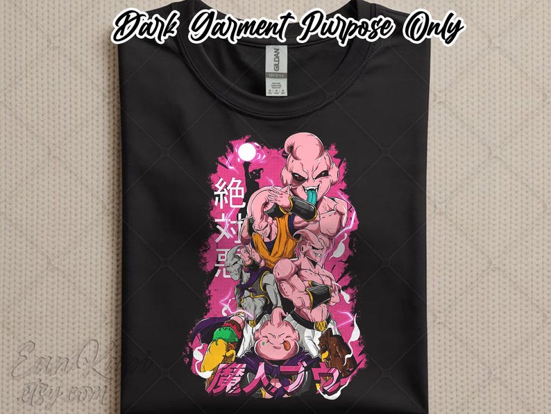 Majin Buu | Pop Culture Anime Art | Aesthetic Character Design ...