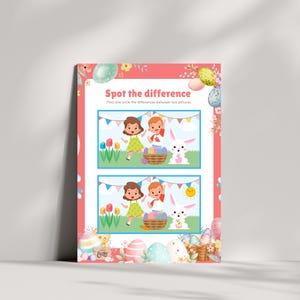 Easter Activity Bundle, Printable Activity, Kids Activity Sheets ...
