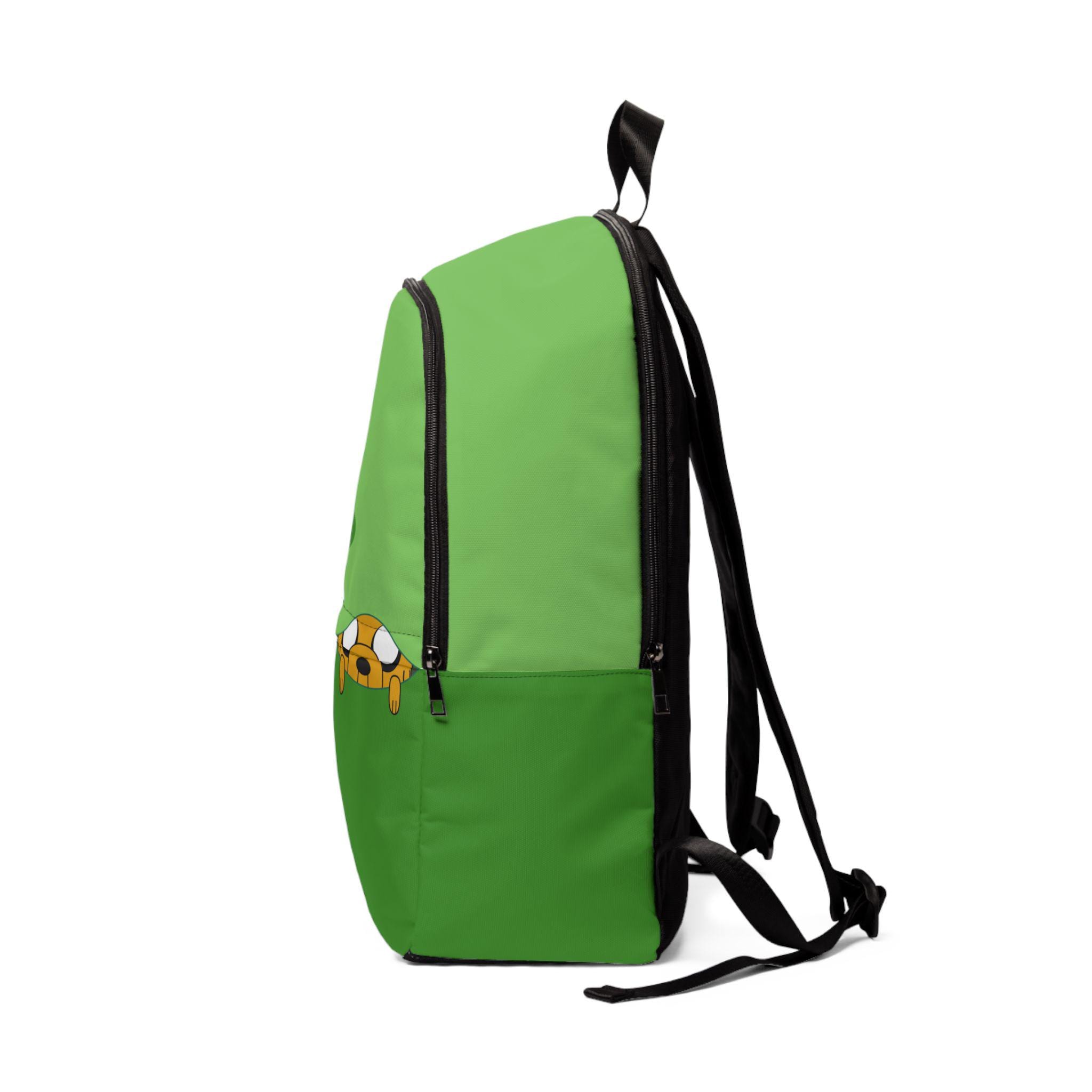 Cartoon Backpack | Adventure Time Finn the Human With Jake | Cosplay ...