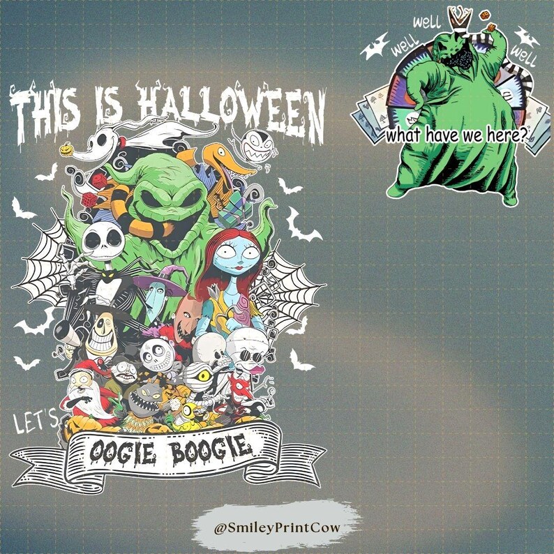 Nightmare Before Christmas PNG, This is Halloween PNG, Jack Skellington ...