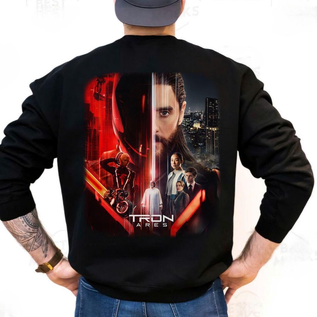 Tron Ares PNG, Jared Leto Sci-fi Movie Art, Cyberpunk Action Design, No ...
