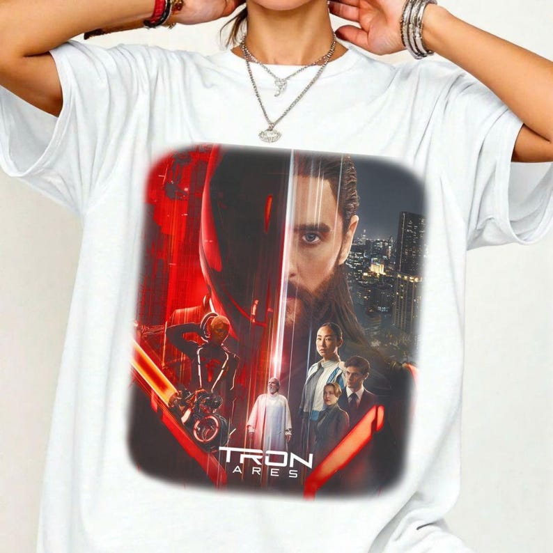 Tron Ares PNG, Jared Leto Sci-fi Movie Art, Cyberpunk Action Design, No ...