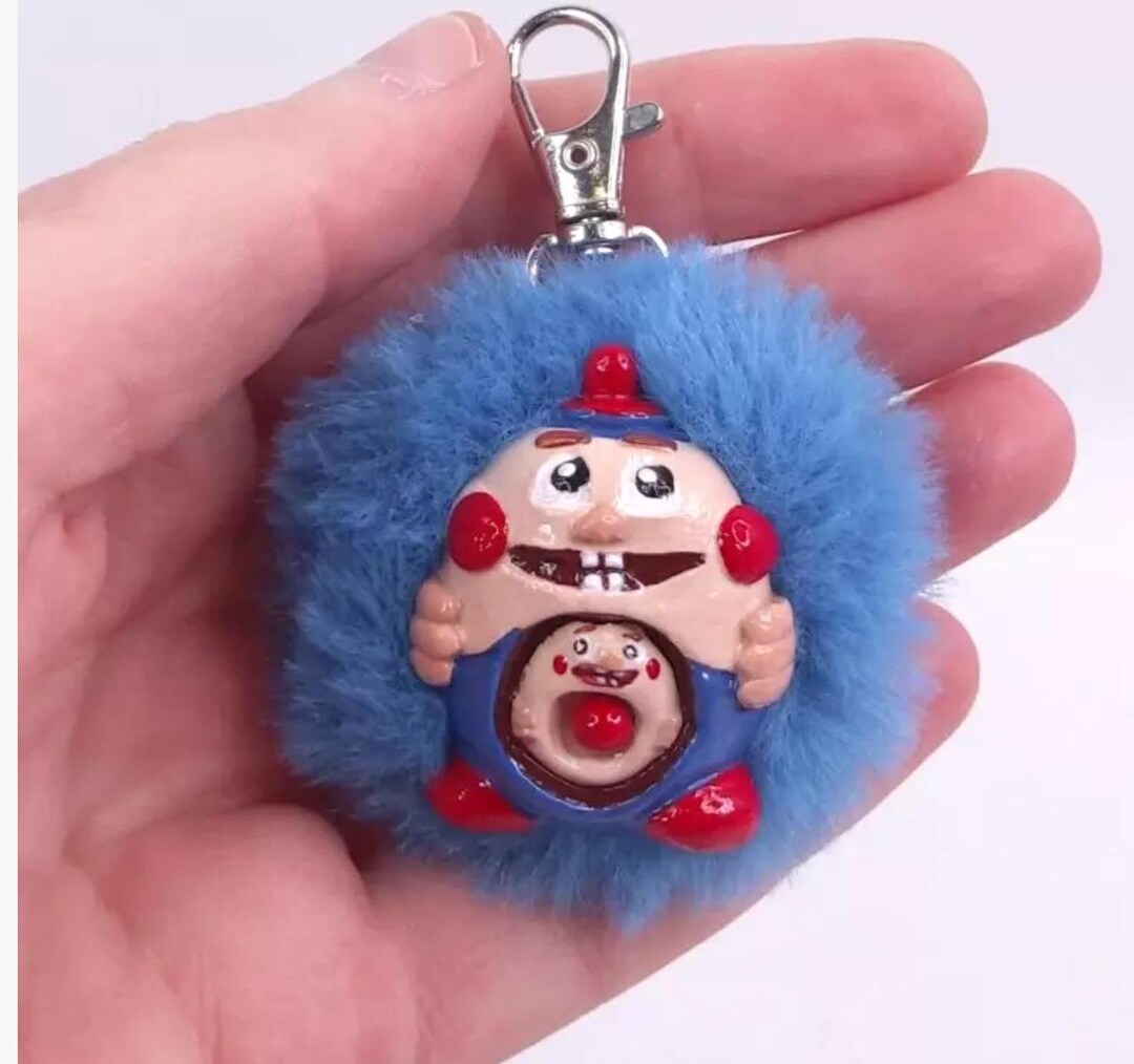 Fnaf Five Nights at Freddys Eggbaby Egg Baby Figure Plush Clip Dangler ...