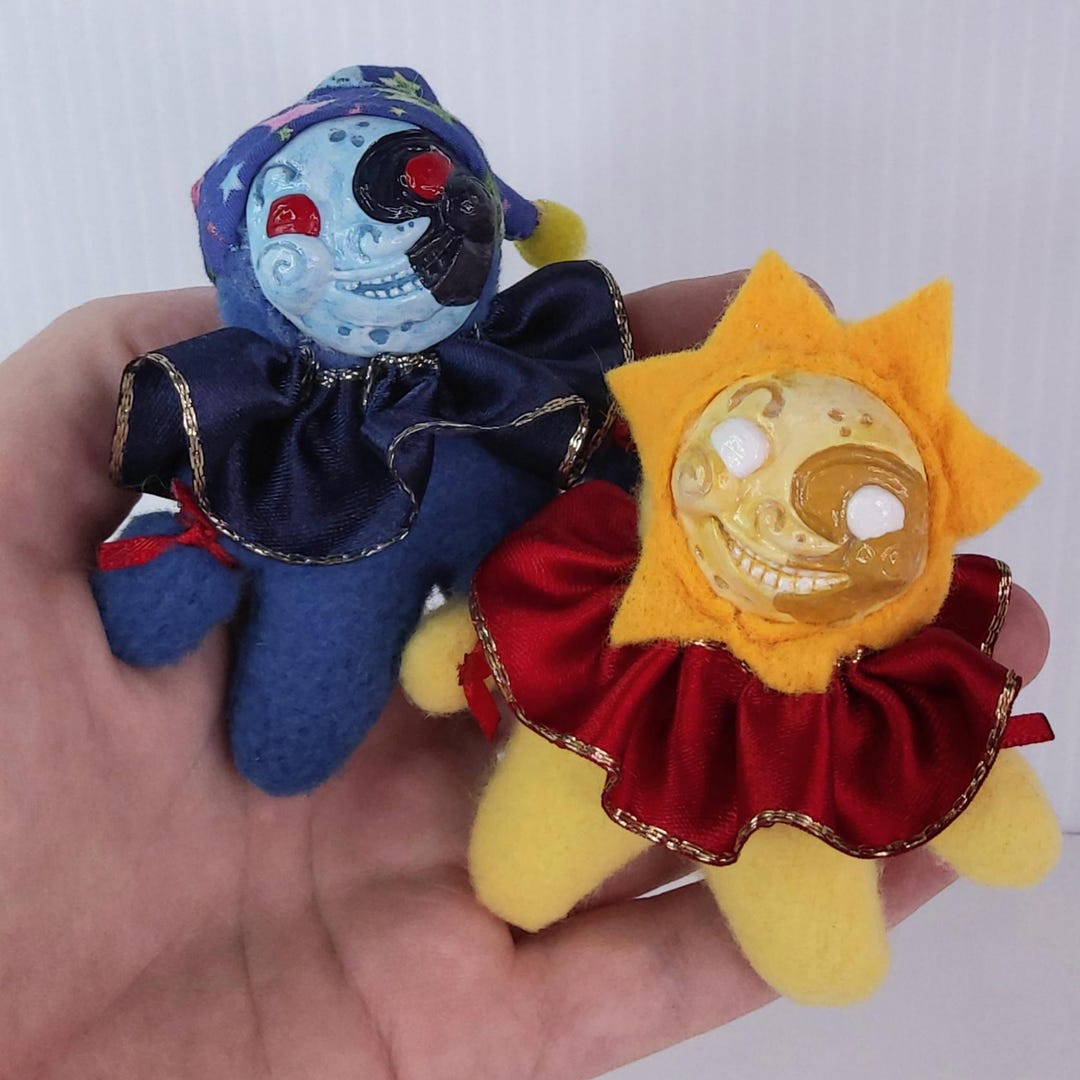 Fnaf Five Nights at Freddys Sun and Moon Sundrop Moondrop Plush Soft ...