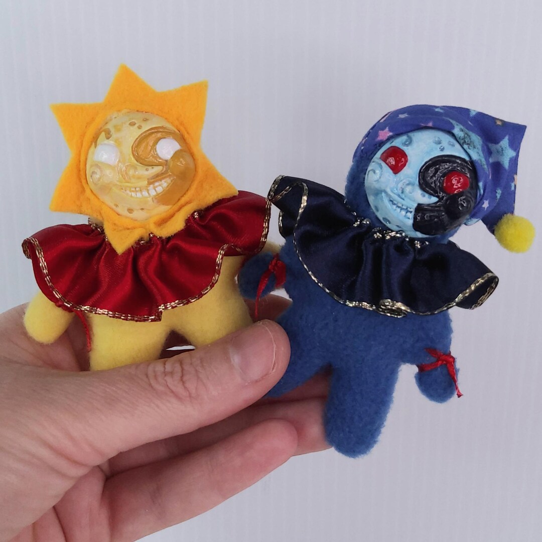 Fnaf Five Nights at Freddys Sun Moon Sundrop Moondrop Plush Soft Toy ...